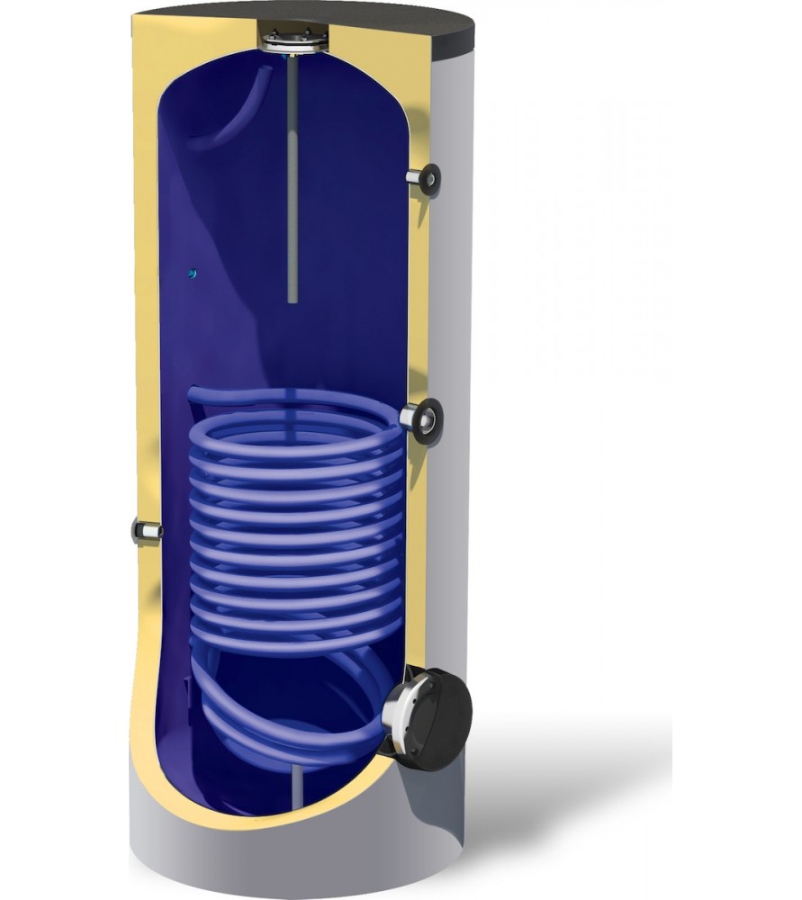 Nobel Boiler Λεβητοστασίου Glass 300lt με 1 Εναλλάκτη